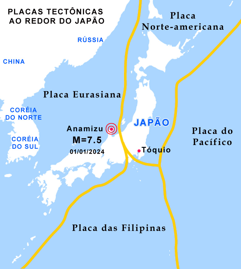 Mapa Do Terremoto 2024